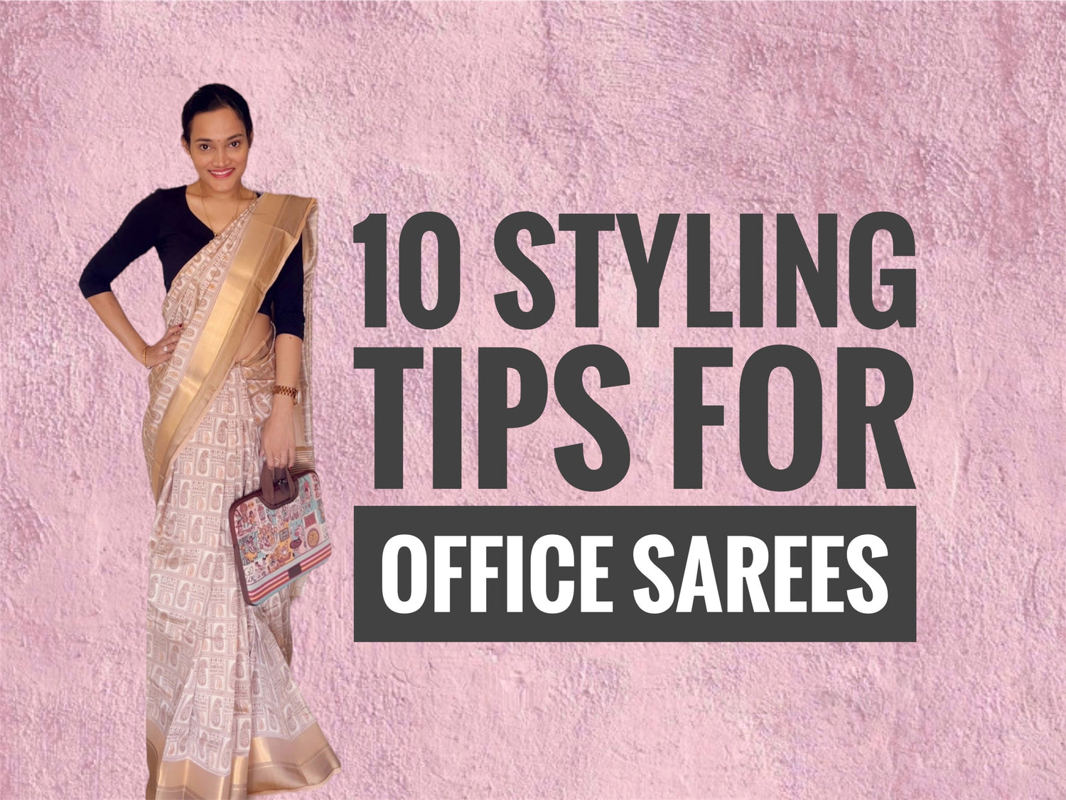 10 Styling tips for Office Sarees. – StylebyPanaaash